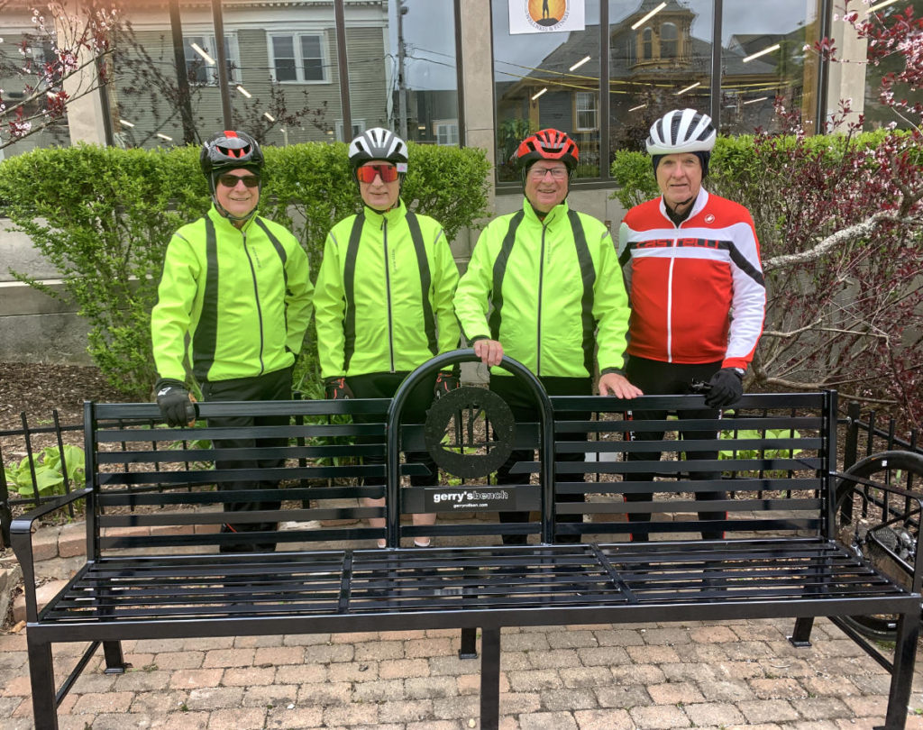 selfies on the bench - Gerry Rolfsen